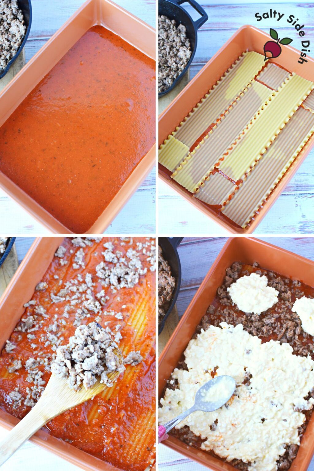 Baked American Lasagna with Classic Cheesy Layers - Feeds 12!