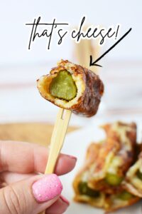 Pickles and Cheese | Easy Crispy Cheese-Wrapped Pickles