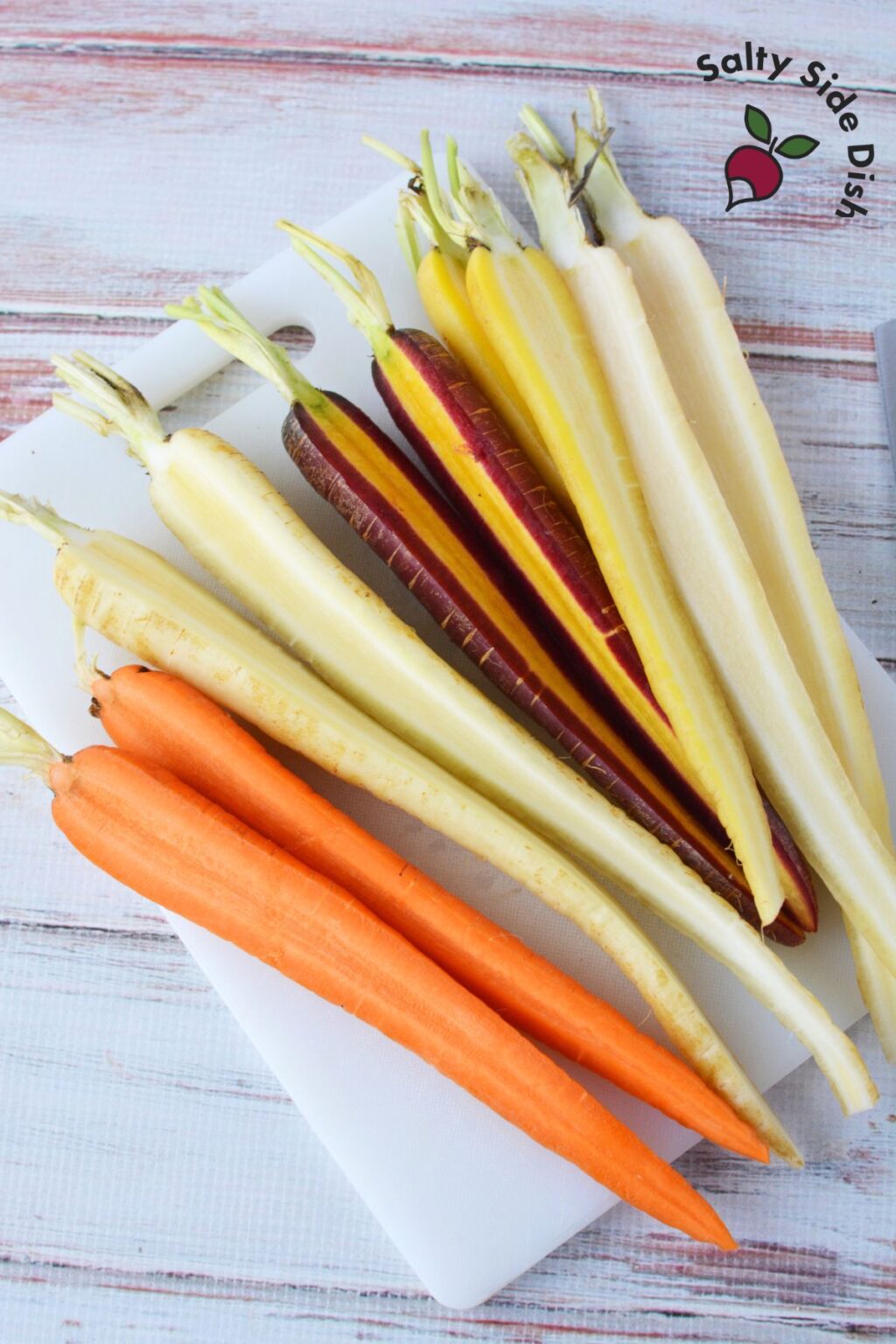 Parmesan Crusted Rainbow Carrots | Baked with Buttery Herbs