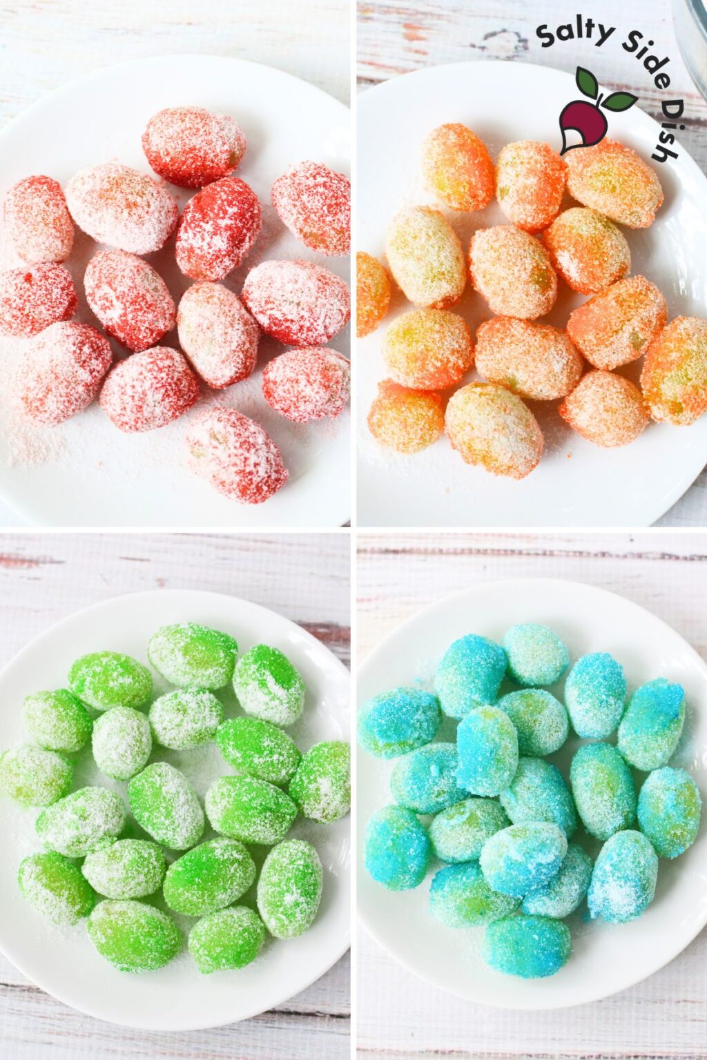 Sour Patch Grapes Recipe | Candy Grapes with Gelatin Powder