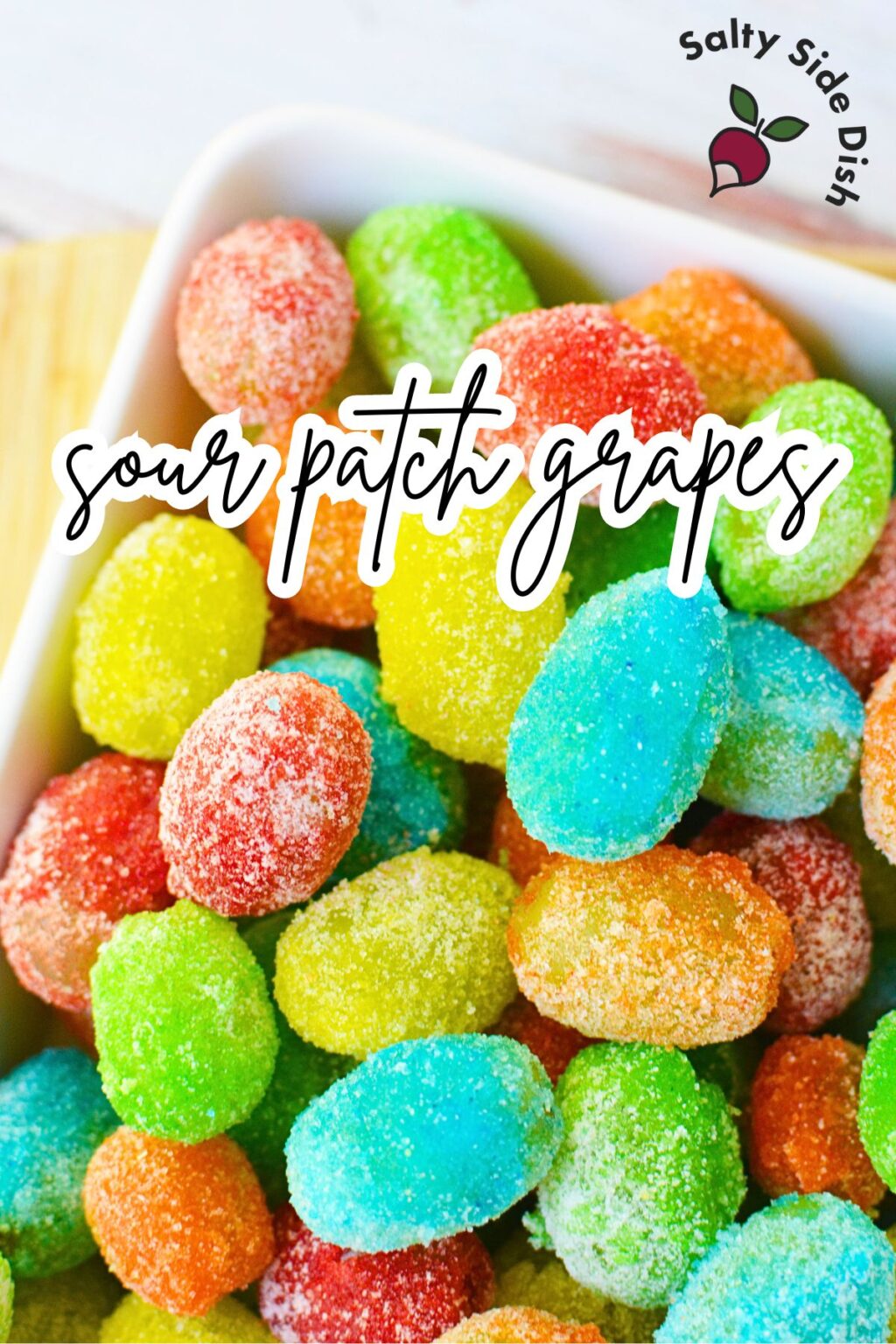 Sour Patch Grapes Recipe | Candy Grapes with Gelatin Powder