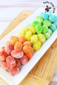 Sour Patch Grapes Recipe | Candy Grapes with Gelatin Powder