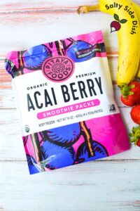 Homemade Acai Bowls with Frozen Acai and Fresh Toppings | Salty Side Dish