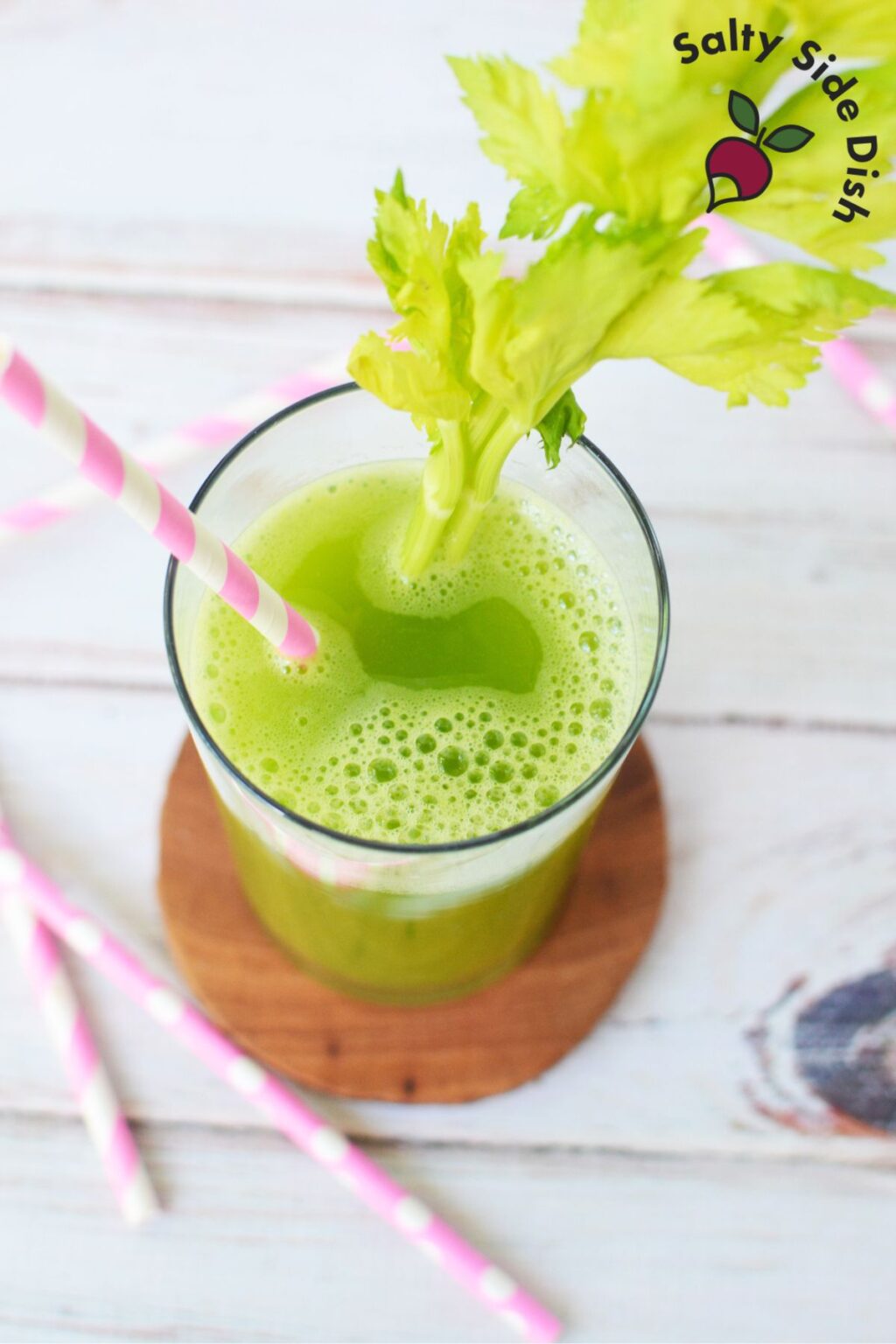Homemade Celery Juice Recipe without a Juicer | Salty Side Dish
