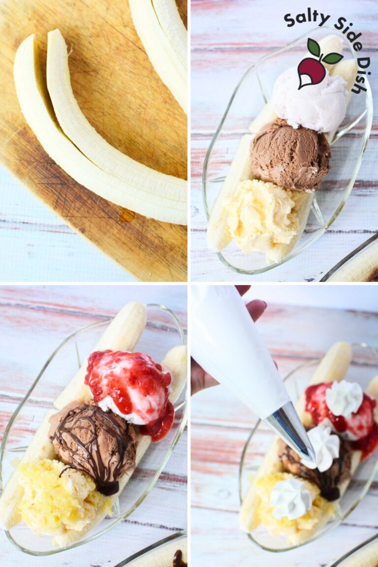 How to Make a Classic Banana Split at Home | Salty Side Dish