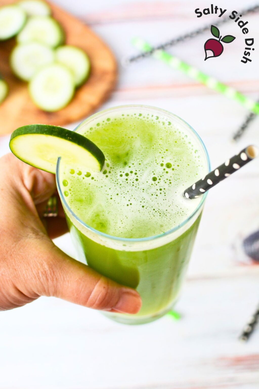 Easy Homemade Cucumber Juice Recipe Without a Juicer | Salty Side Dish