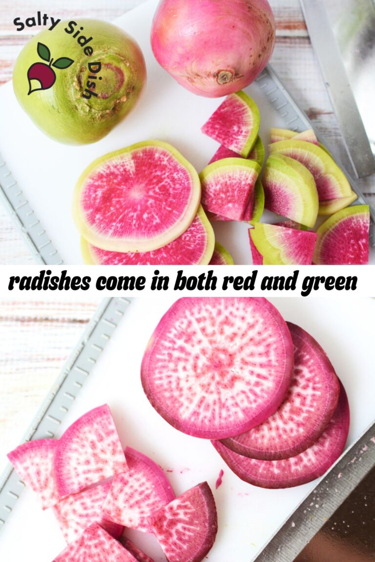 Watermelon Radish Salad Recipe with Sliced Cucumbers | Salty Side Dish