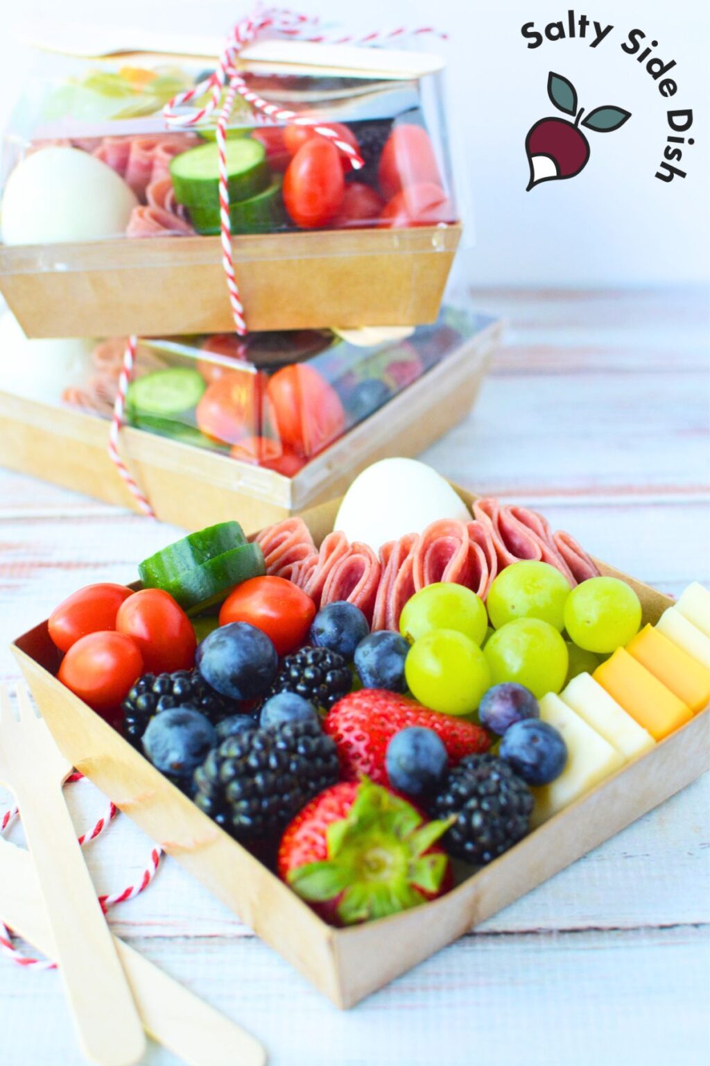 Make a Charcuterie Box - Individual Mini Snack Boxes on the Go!