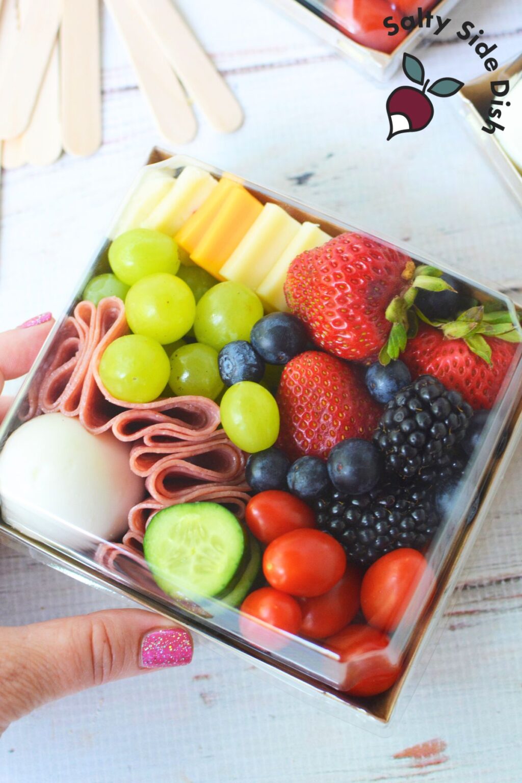 Make a Charcuterie Box - Individual Mini Snack Boxes on the Go!