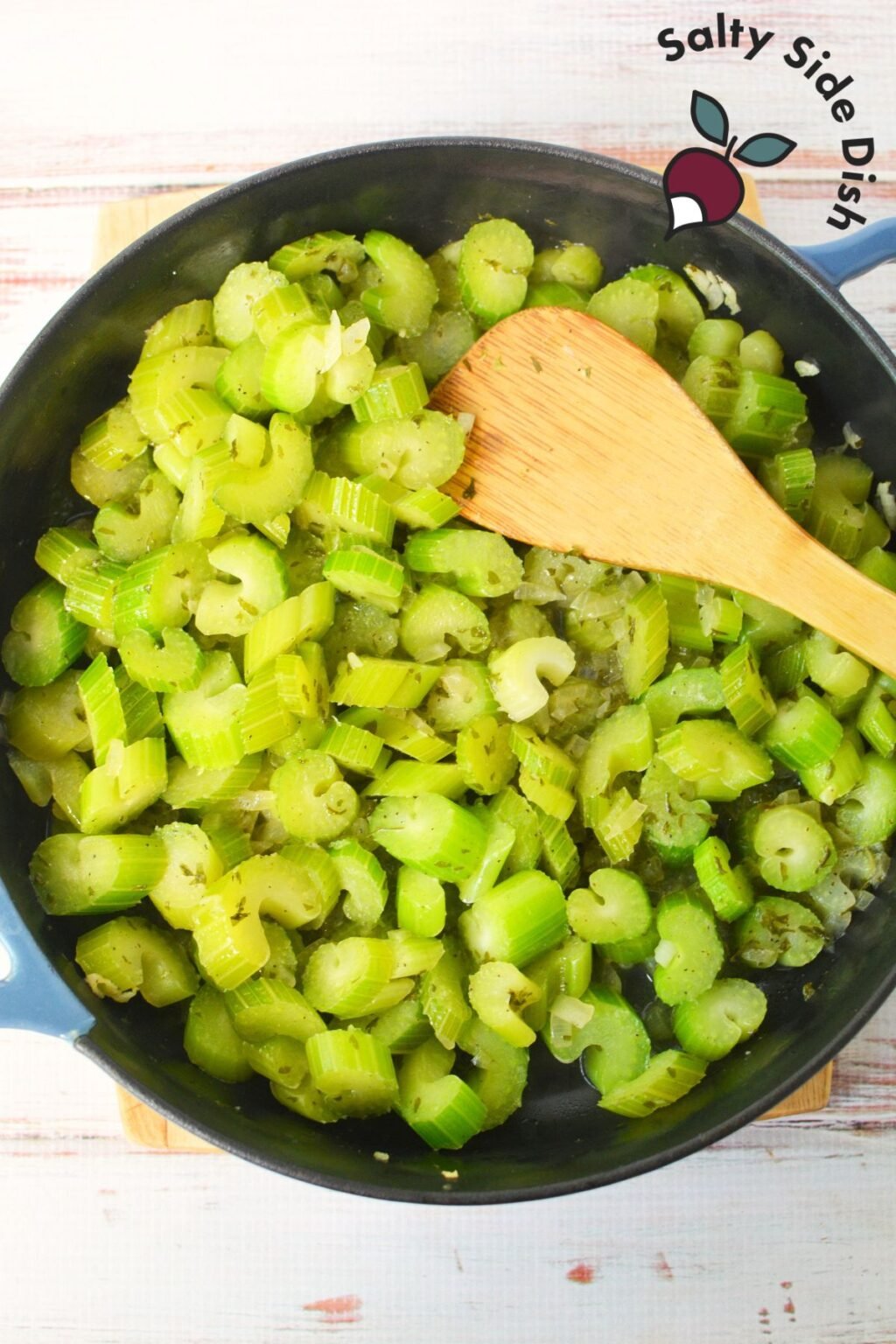 Sautéed Celery - Crisp but tender, easy celery recipe for your plate!
