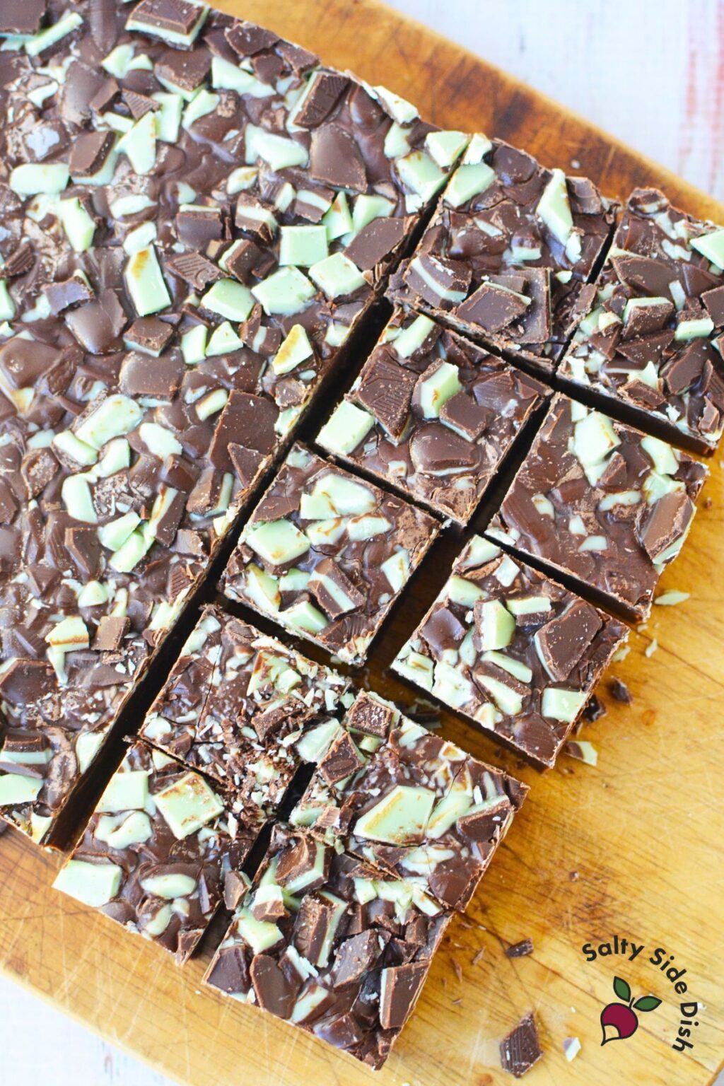 Mint Chocolate Fudge Recipe with Andes Mints – Perfect for Gifts!
