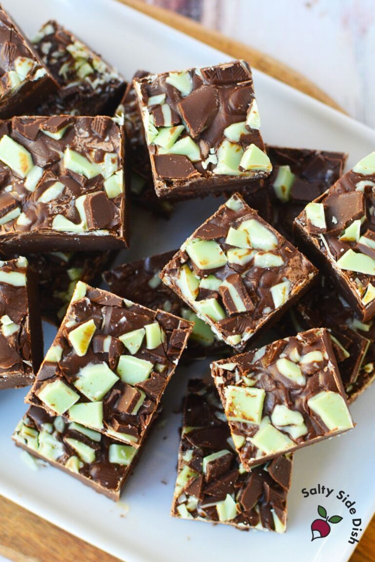 Mint Chocolate Fudge Recipe with Andes Mints – Perfect for Gifts!