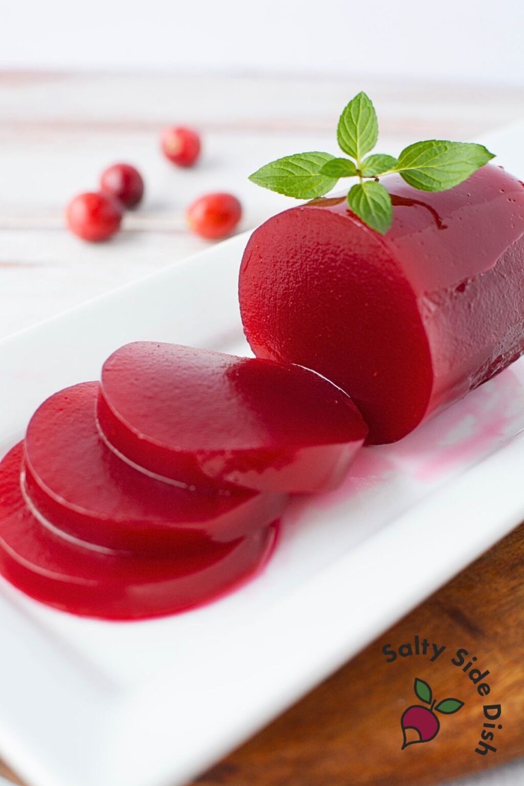 How to Make Jellied Cranberry Sauce from Scratch | SaltySideDish