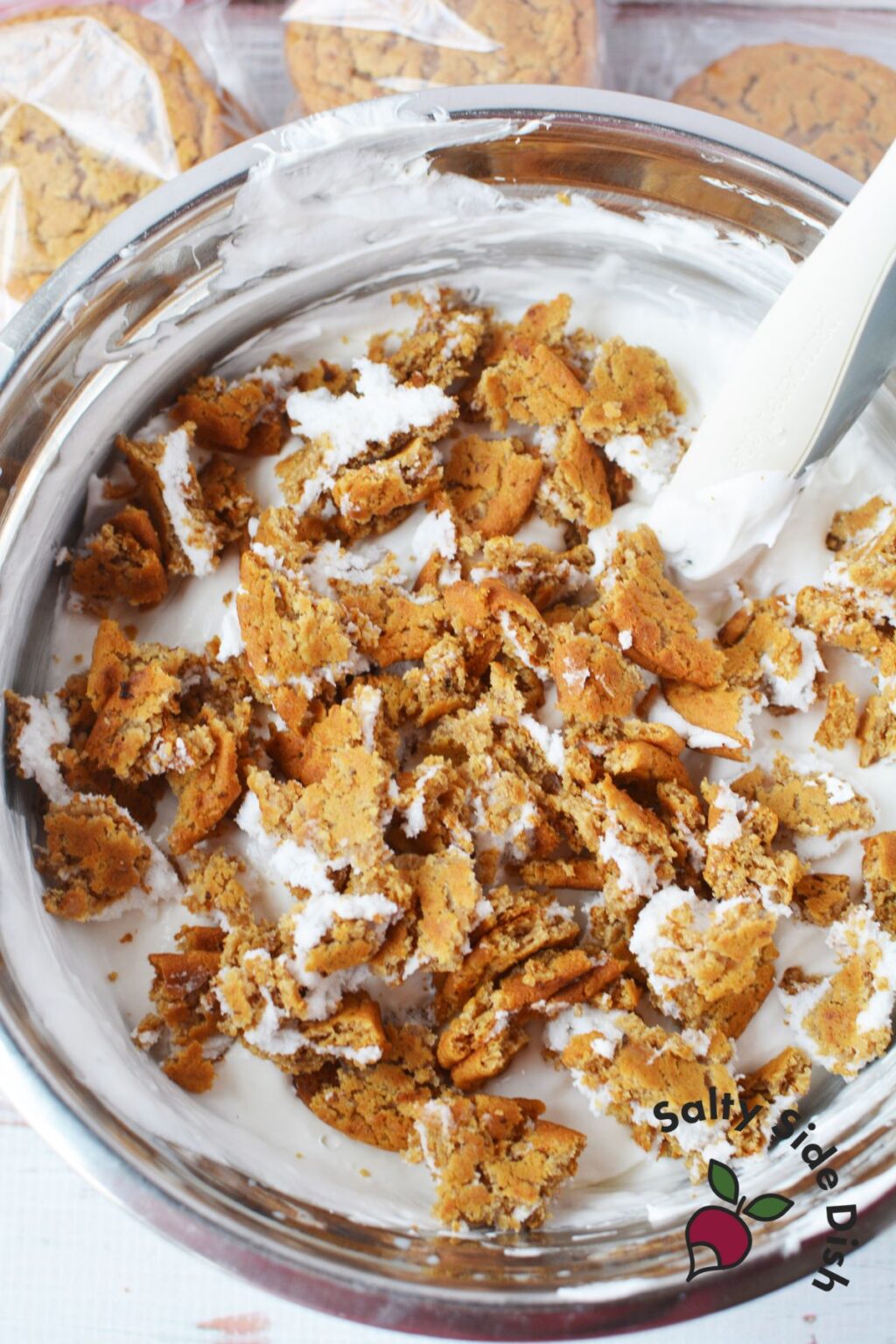 Oatmeal Cream Pie Dip | Made with Little Debbie Pies!