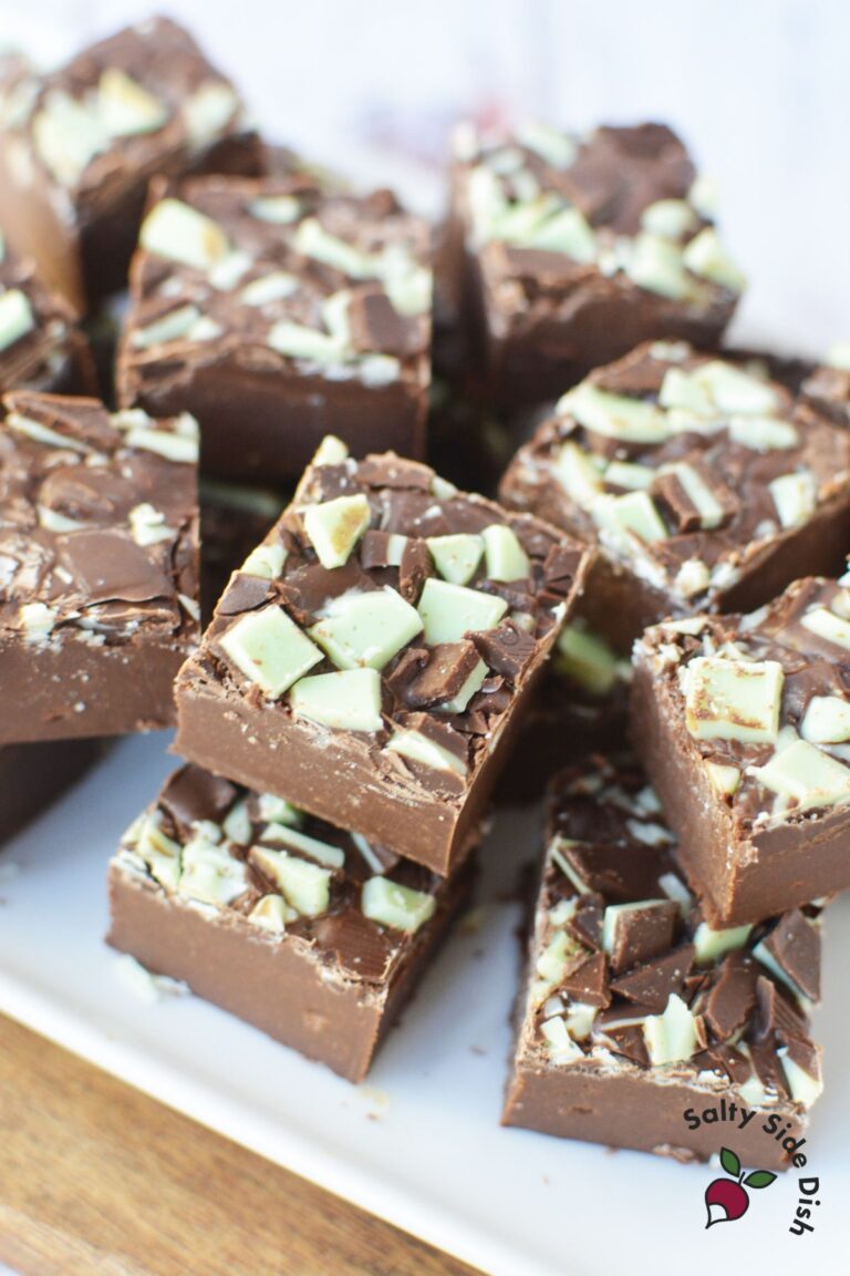 Easy Microwave Fudge with Condensed Milk | Salty Side Dish
