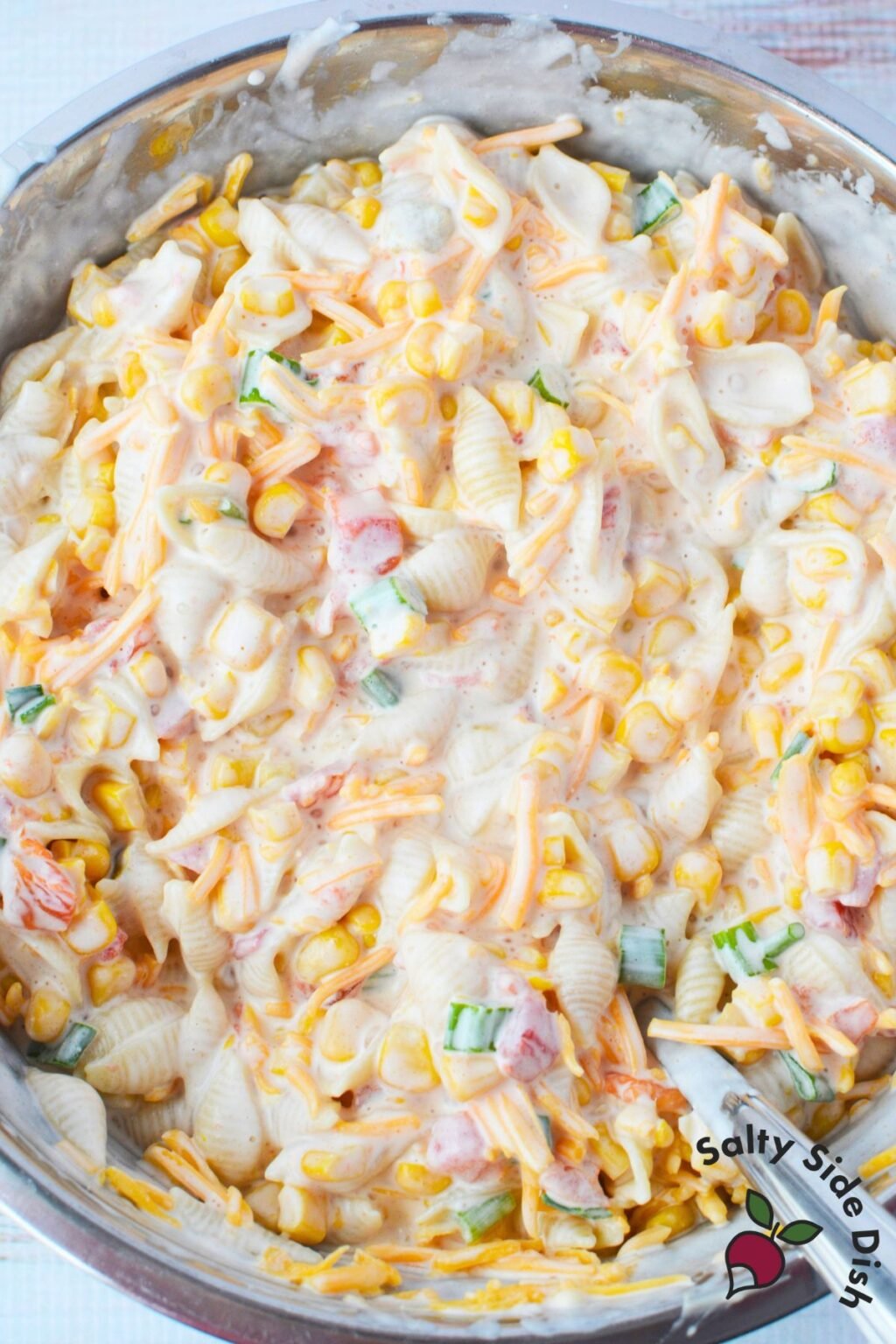 Fiesta Corn Pasta Salad – Easy Mexican Pasta Side Dish