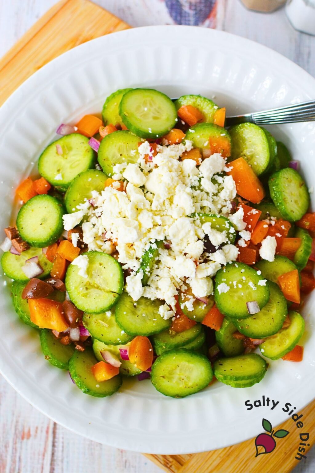Mediterranean Cucumber Salad | Easy Summer Side Dish