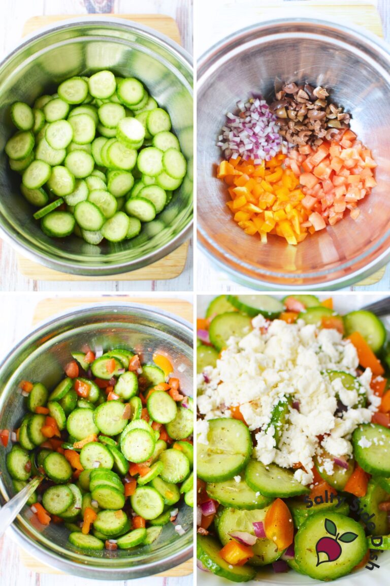Mediterranean Cucumber Salad | Easy Summer Side Dish