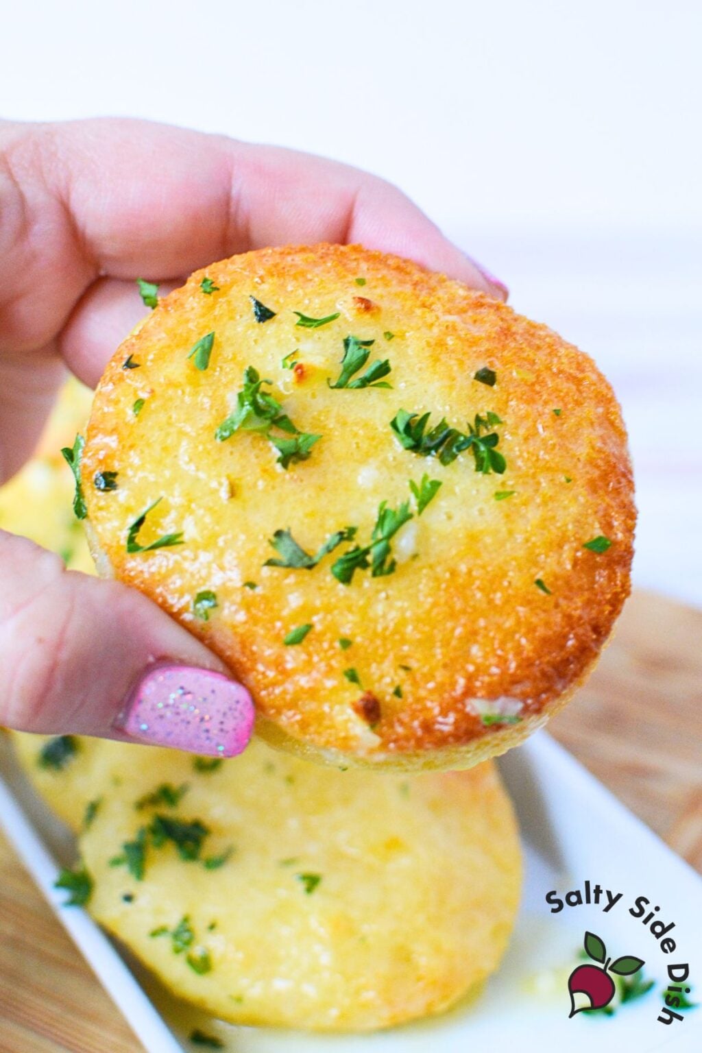 Garlic Cream Cheese Disks | Homemade Stuffed "Uncrustables"