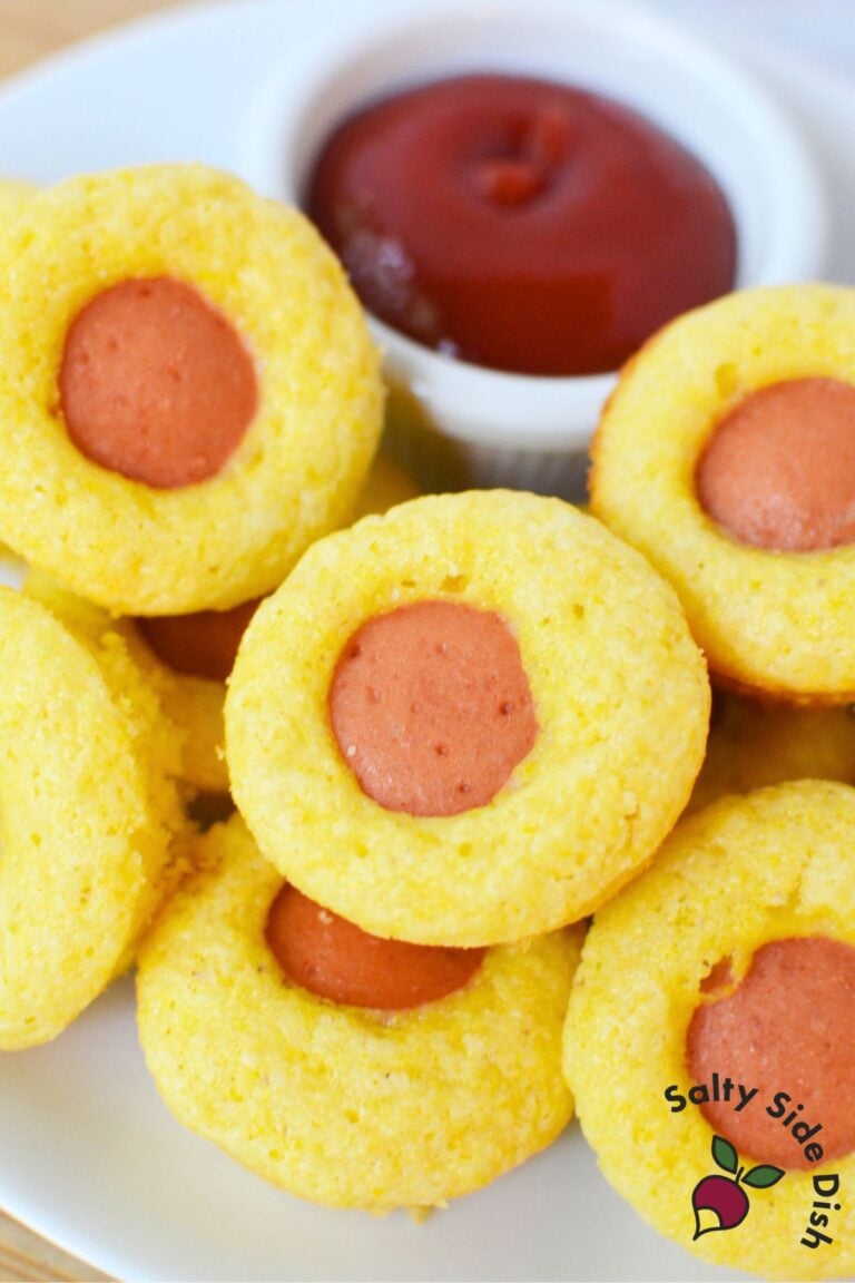 Mini Corn Dog Muffins (Made with Jiffy Mix)
