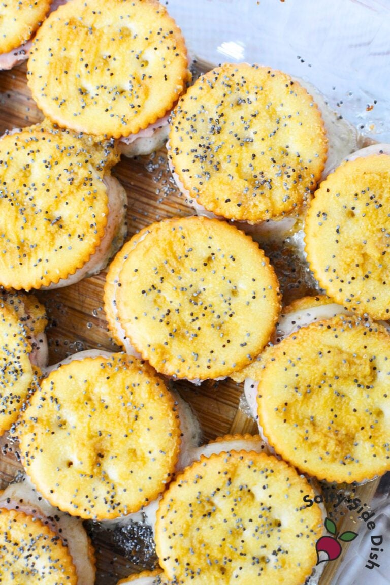 Ritz Cracker Sandwiches (Easy Party Appetizer Recipe)