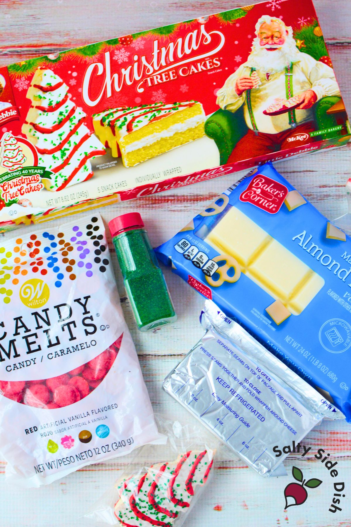 Little Debbie Christmas Tree Cake Balls (No Bake Dessert)