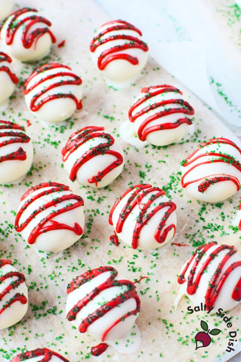 Little Debbie Christmas Tree Cake Balls (No Bake Dessert)