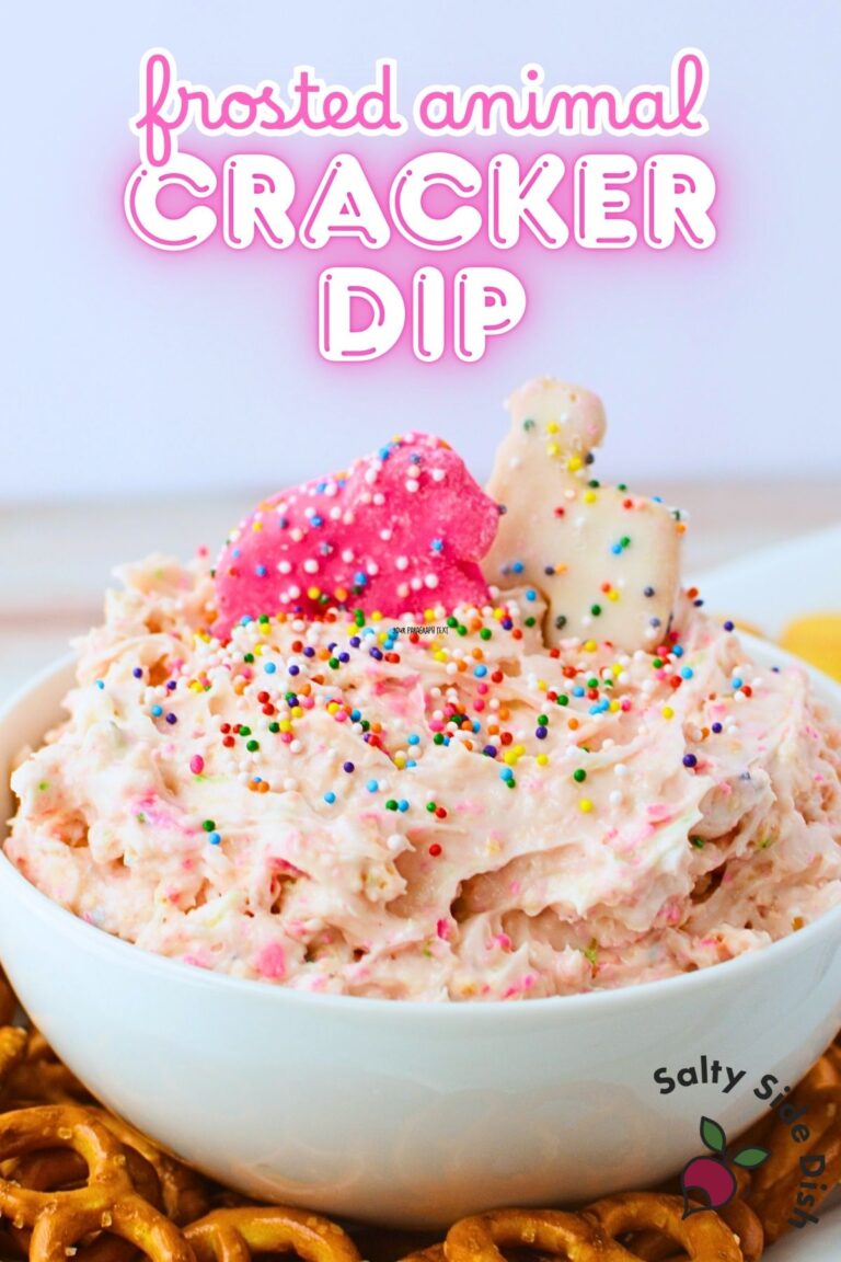 Frosted Animal Cracker Dip (Easy No-Bake Dessert Dip)